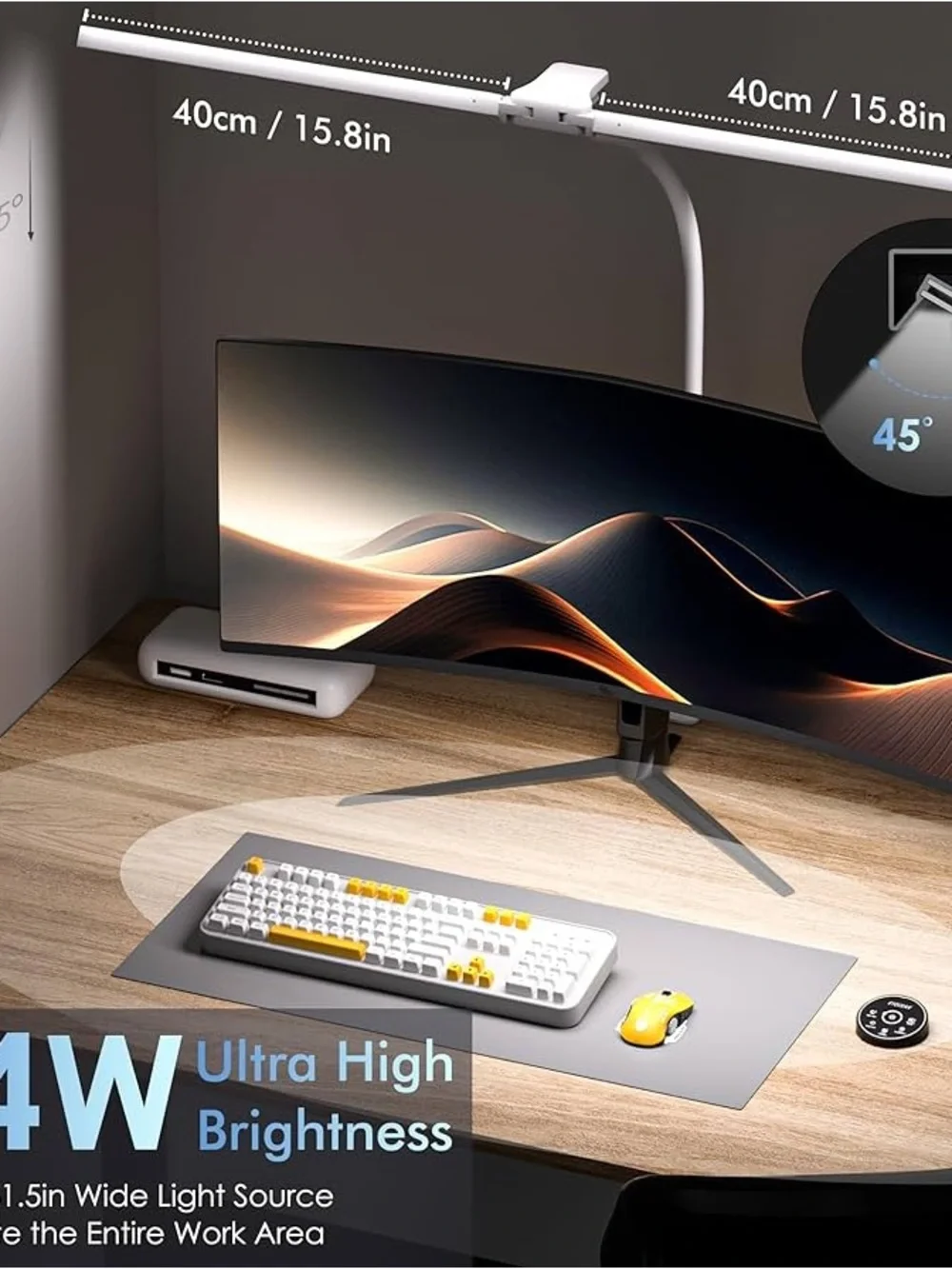 Accessories | Eyocean Desk Lamp With Clamp 315 Led Desk Lamp For Home ...